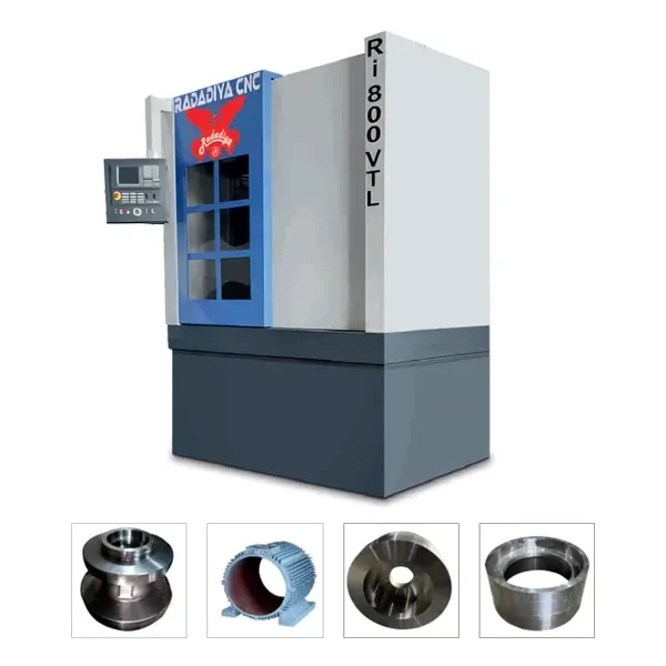 CNC VTL Turning Machine designed for sustainable by Radadiya
